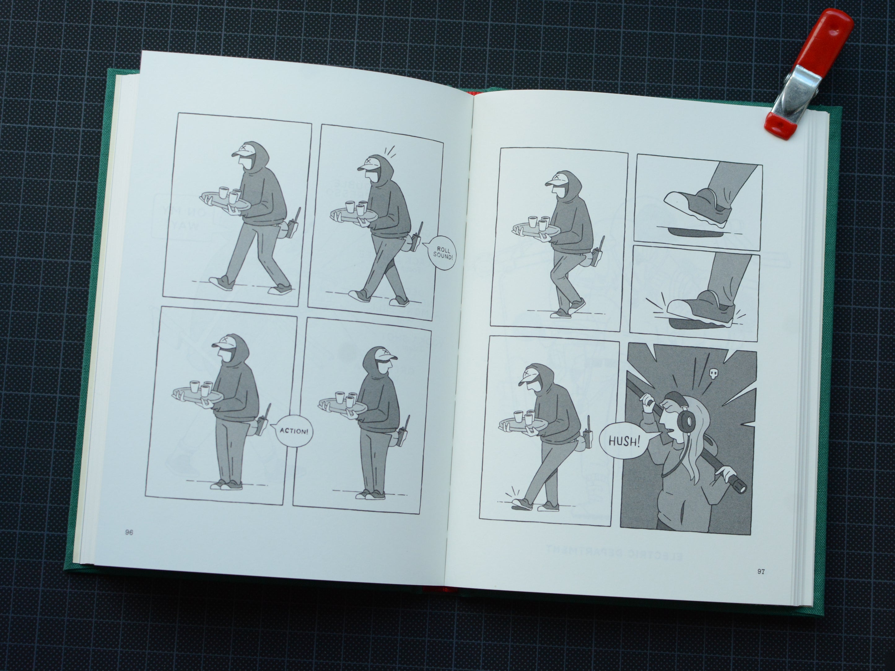 Filmset Chronicles – Robertas Nevecka Illustration